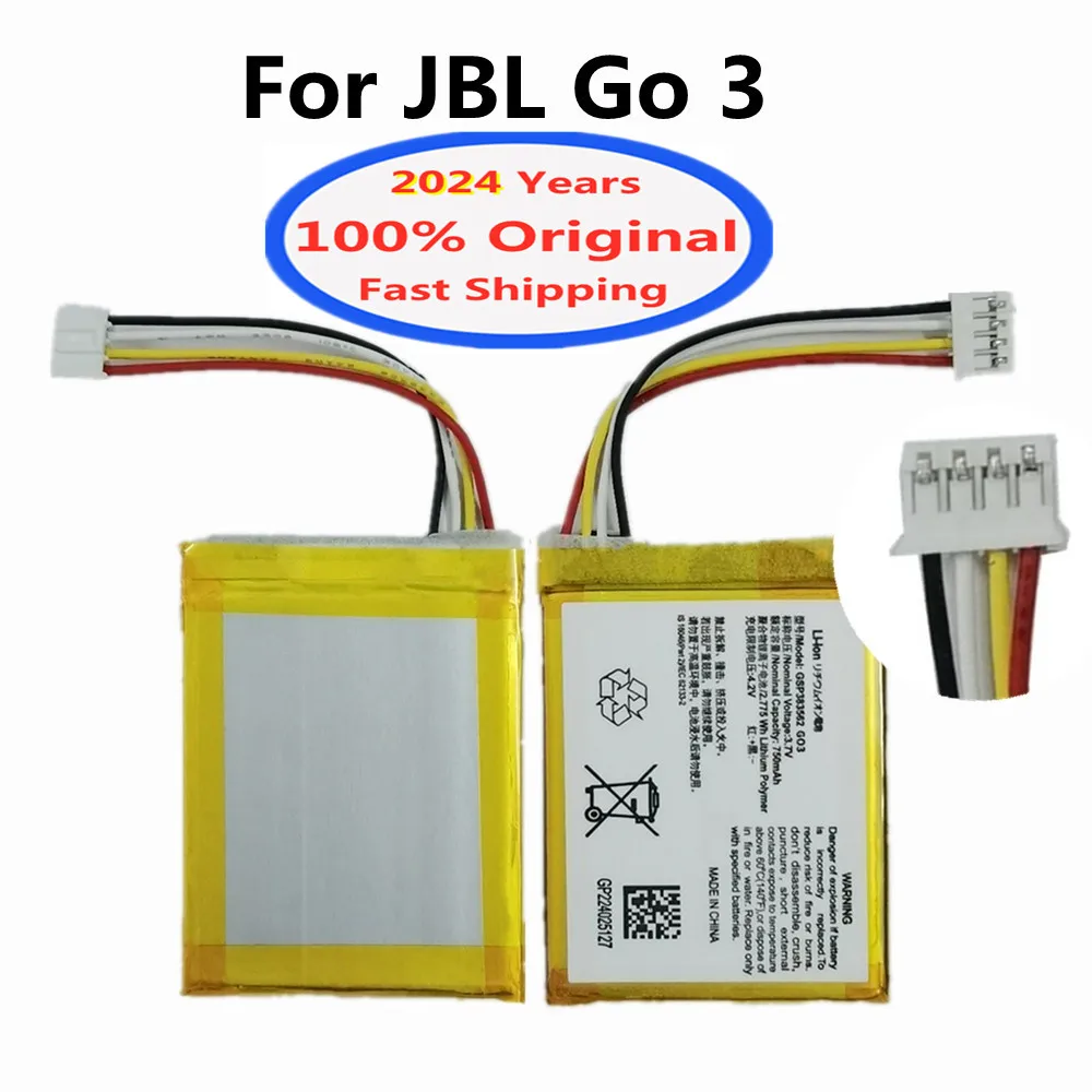 2024-Year-750mAh-GSP383562-Original-Speaker-Battery-For-JBL-Go-3-Go3-G03-Special-Edition ...