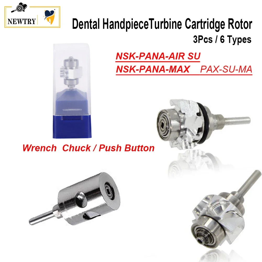 3Pcs-Dentist-Clinic-Turbine-Cartridge-Rotor-For-NSK-Great-High-Speed ...