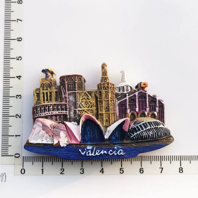 Valencia-Fridge-Magnet-Creative-Travel-Commemorate-Crafts-3D-Ornaments ...