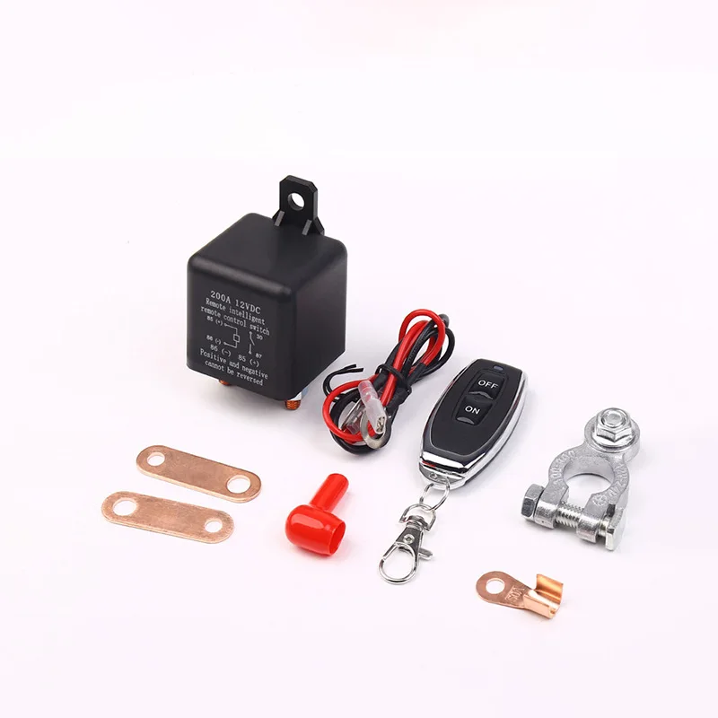 Remote-Control-Switch-12V-Car-Relay-Switch-NO-Contact-Copper-Coil ...