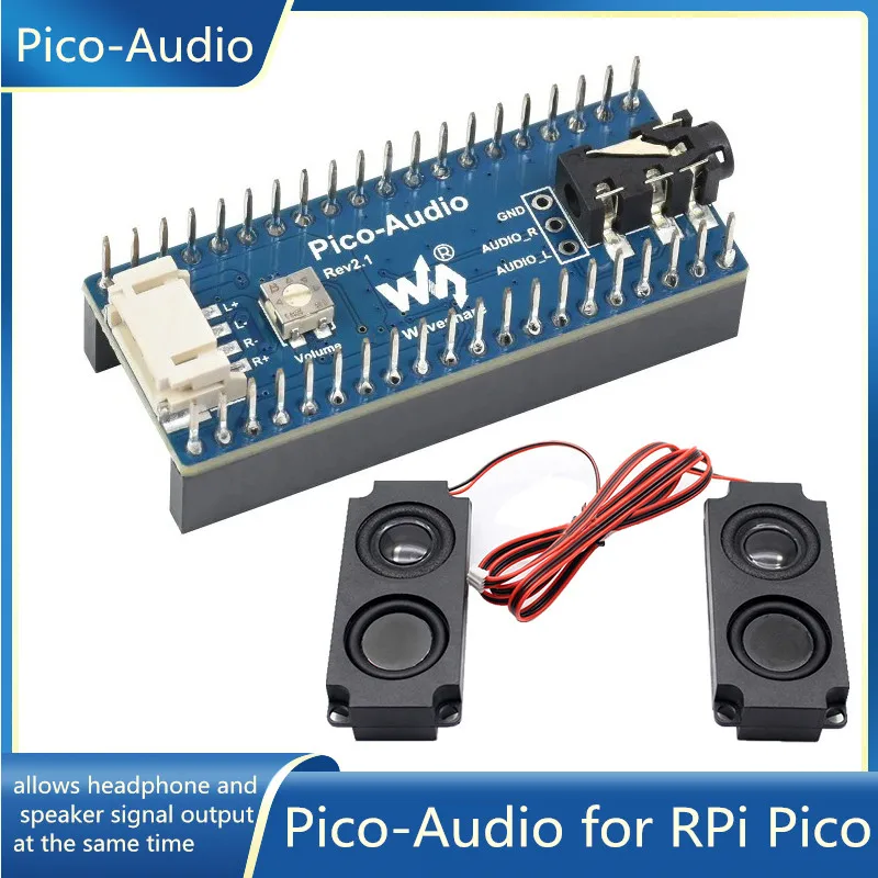 Raspberry-Pi-Pico-Audio-Expansion-Board-Output-Headphone-and-Speaker ...