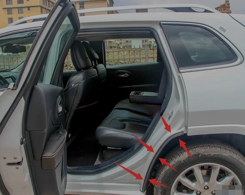 14-22-Jeep-CHEROKEE-WHEELHOUSE-WEATHERSTRIP-REAR-left-RIGHT-NEW ...