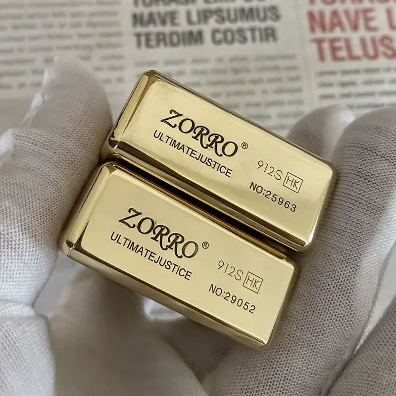 Zorro-Armor-encendedor-de-queroseno-912S-para-hombres-encendedor-grueso-de-cobre-rueda-de ...