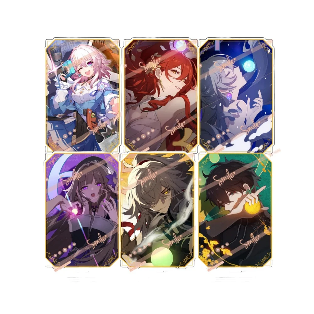 Hot-Game-Honkai-Star-Rail-Quadrate-Characters-Acrylic-Stand-Model-Plate ...
