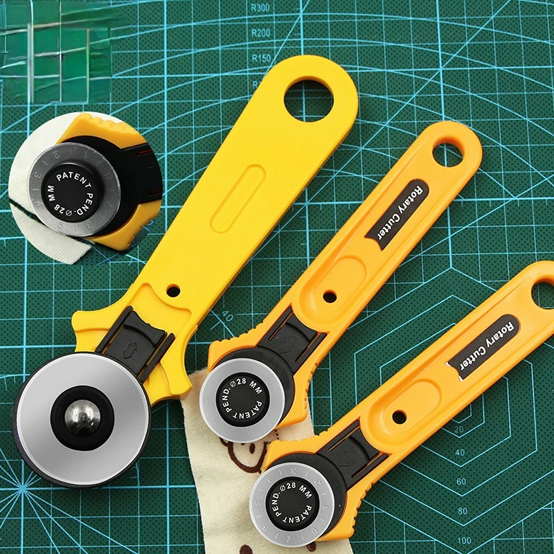 45mm/28mm cortador rotativo conjunto de lâminas tecido acolchoado ...