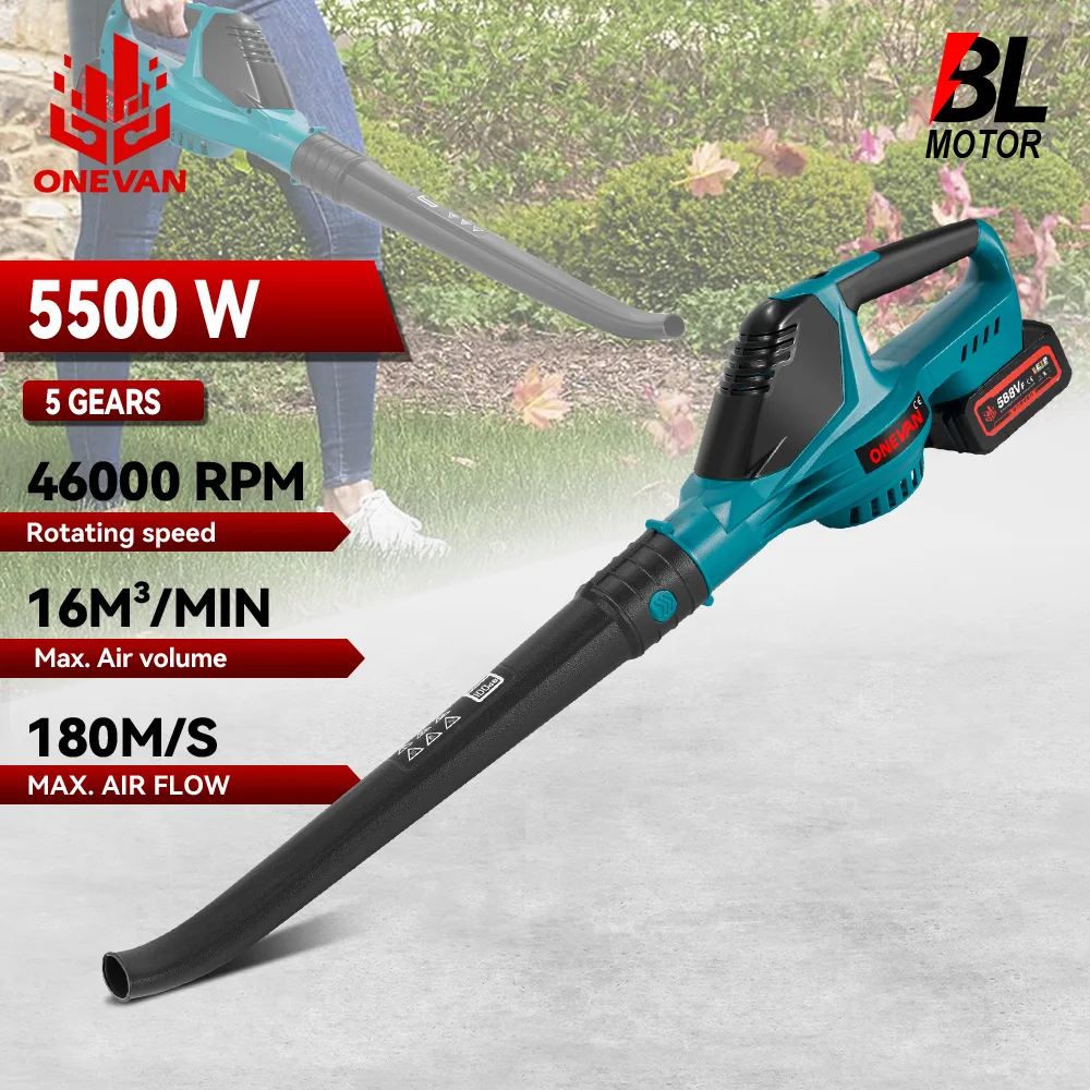 Brushless-5500W-Electric-Air-Blower-46000RPM-Cordless-Efficient-Leaf ...