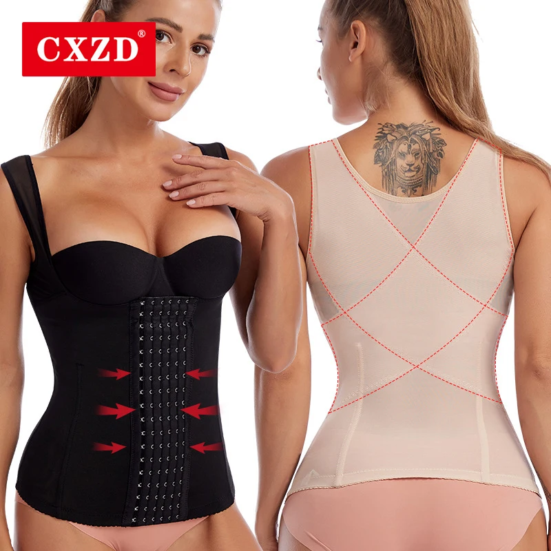CXZD-colete-esculpindo-corpo-para-mulheres-push-up-shaper-do-corpo-collants-espartilho-roupa ...