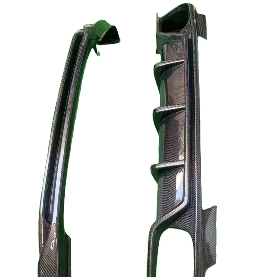 Geschmiedetes-Kohlefaser-Kit-f-r-Porsche-Macan-Style-Front-lippe-Heck ...