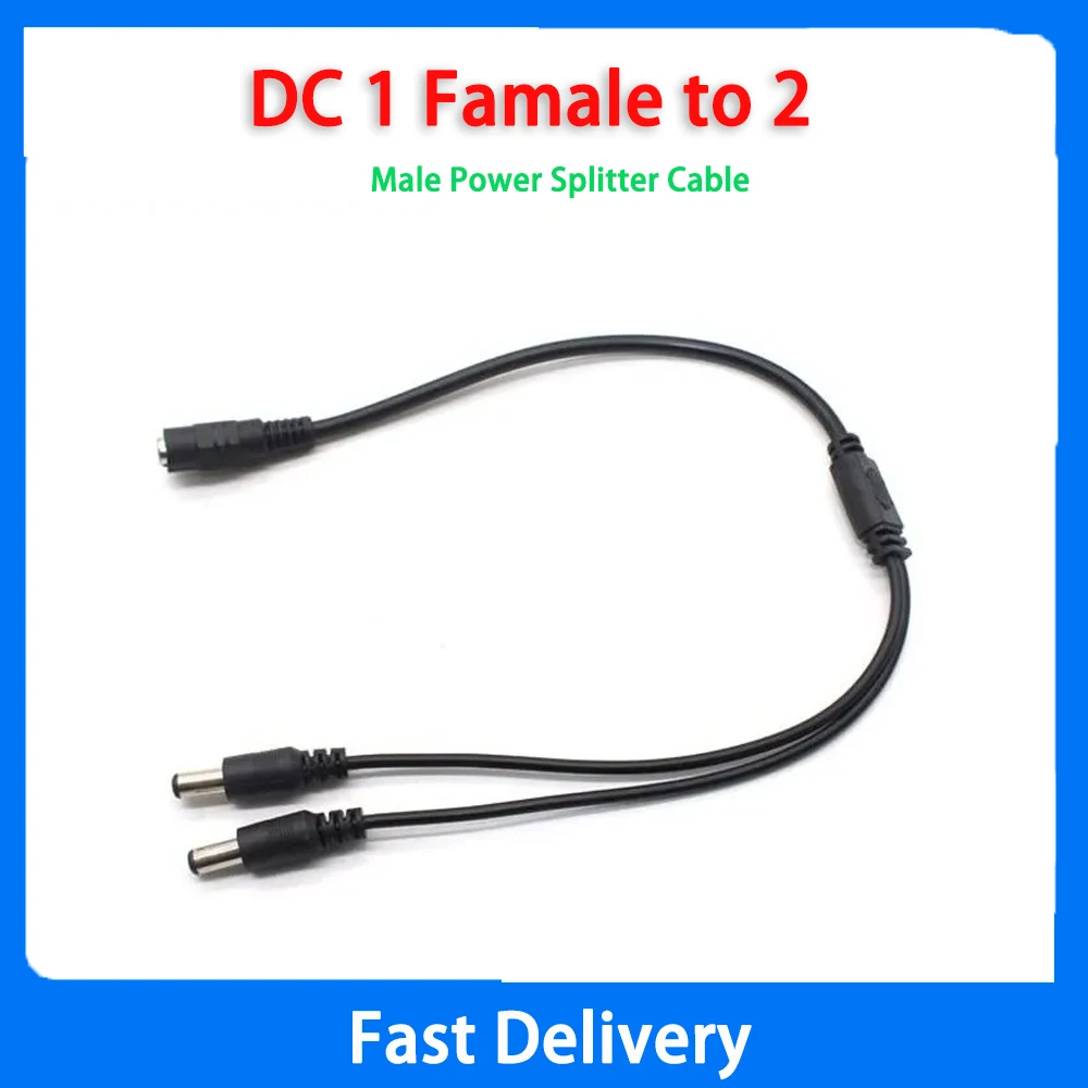 5-5mm-2-1mm-1-Female-to-2-male-way-Male-DC-Power-Splitter-connector ...