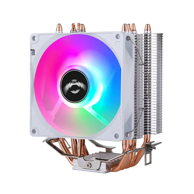 Computer-CPU-Cooling-Fan-4-Heat-Pipe-Cooler-Processor-Efficient-Air ...