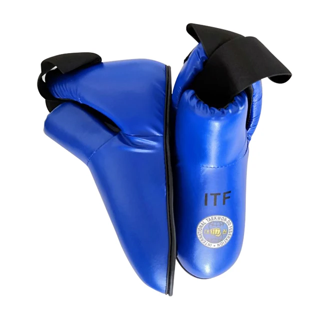 Taekwondo ITF Gloves Foot Guard Set Protector Ankle High Quality PU ...