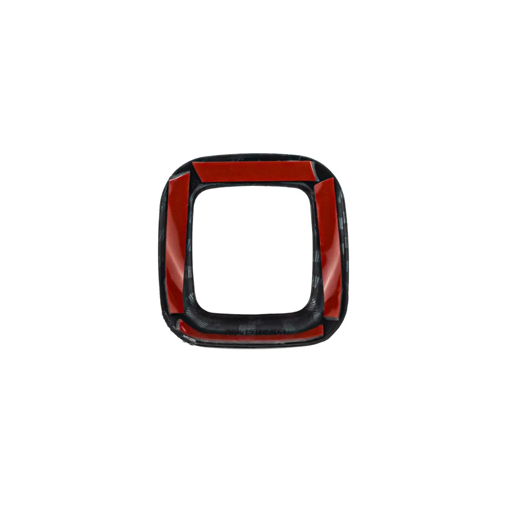 Carbon Fiber Color Car Rear Boot Light Switch Frame Covers Trim ...