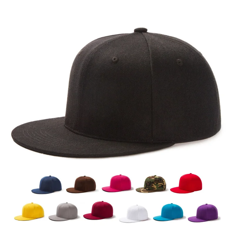 Kanye12-Pcs100-cotton-Solid-Color-Baseball-Cap-for-Men-Women-Hip-Hop-Outdoor-Snapback-Caps ...