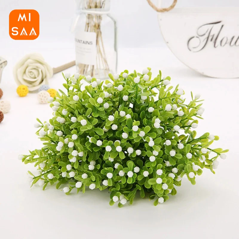 Artificial-Plastic-Plant-Christmas-Decoration-Artificial-Plant-Ferns ...