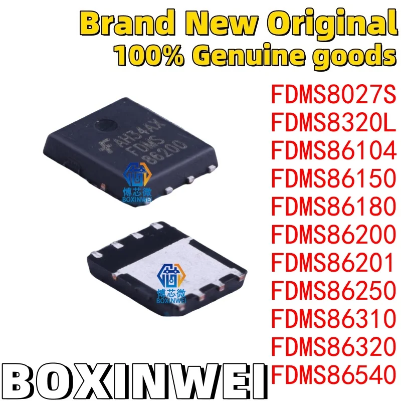 10-pieces-FDMS8027S-FDMS86540-FDMS86320-FDMS86200-FDMS86250-FDMS86310 ...