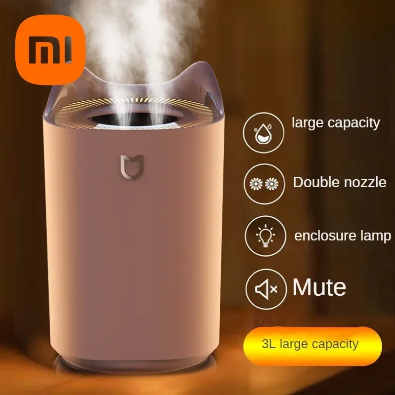Xiaomi-Mijia-new-3L-dual-spout-humidifier-USB-large-capacity-home ...