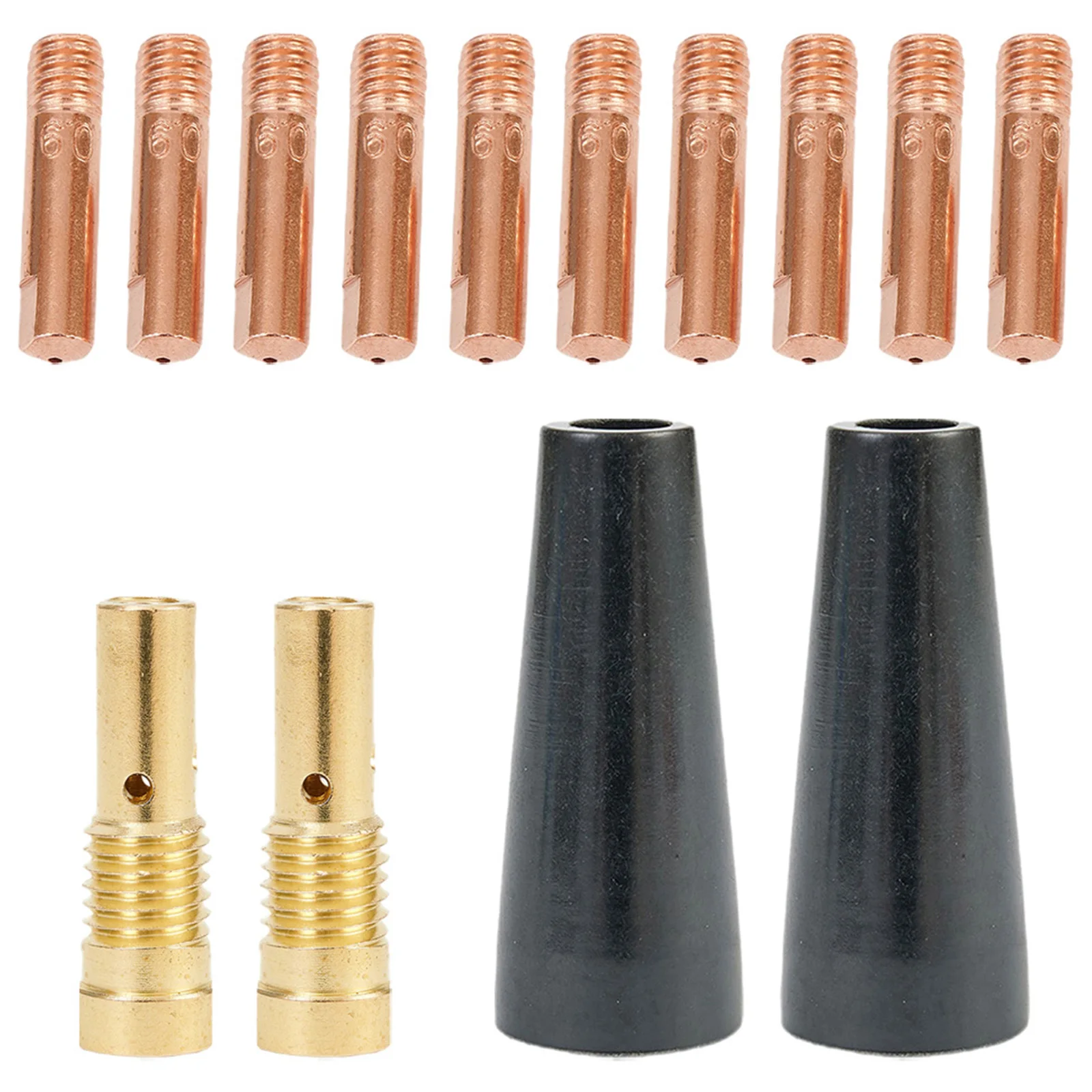 14PCS-Flux-Core-Gasless-Nozzle-Tips-0-9mm-Kit-K3493-1-For-Century-FC90 ...