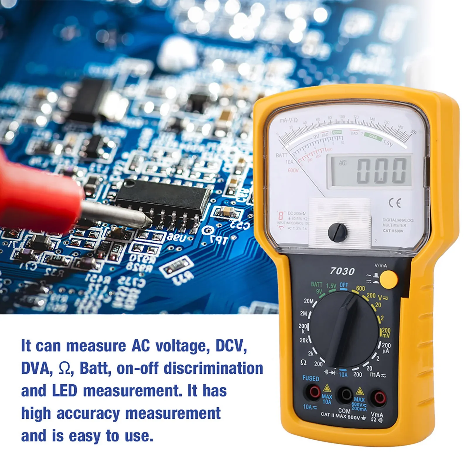 KT7030 Multifunction High Sensitivity High Accuracy Analog Digital ...