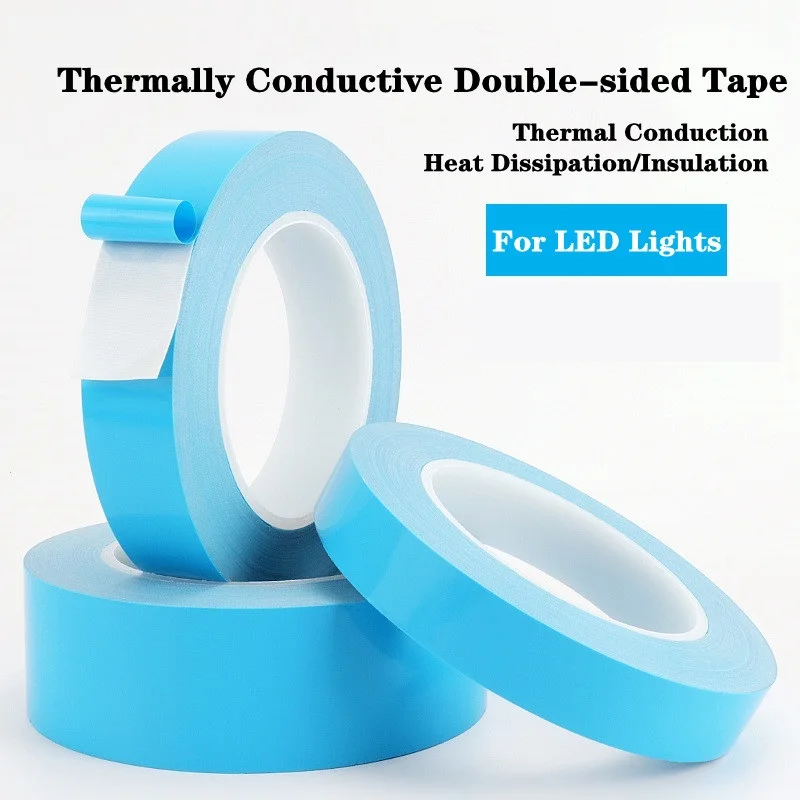 Thermal-Tape-25M-0-15mm-Insulating-Heat-Dissipation-Tape-Double-Sided ...