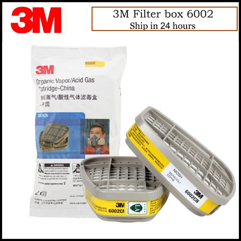 3M-cartucho-de-Gas-cido-6002-protecci-n-respiratoria-paquete-de-2 ...