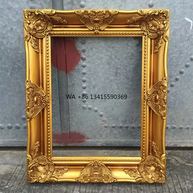 Europe Style Customize Gold Color Antique Baroque Vintage Wood Luxury ...