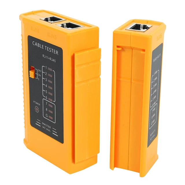 Network Cable Tester Test Tool Rj45 Rj11 Rj12 Cat5 Cat6 Utp, 47% OFF