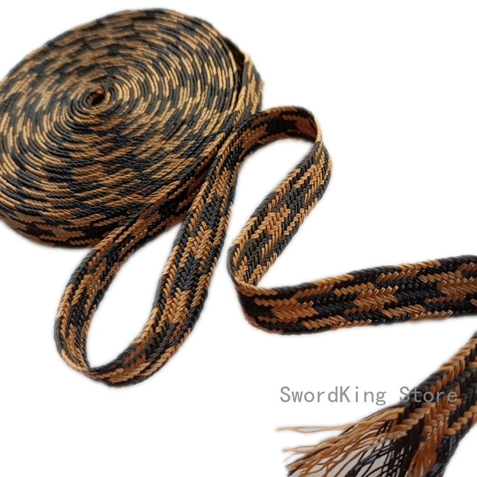 Samurai Sword Accessories Dark Brown Synthetic Silk Ito Sageo Cord For ...