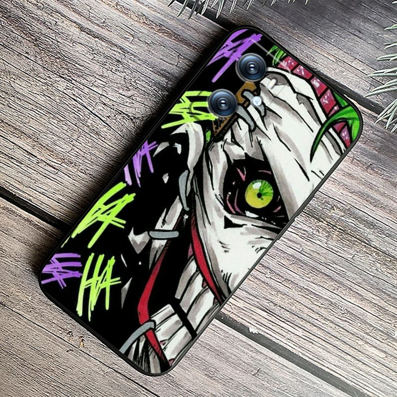 Villain The J-Joker Personality Black Back Phone Case for OPPO A54 S 4G ...
