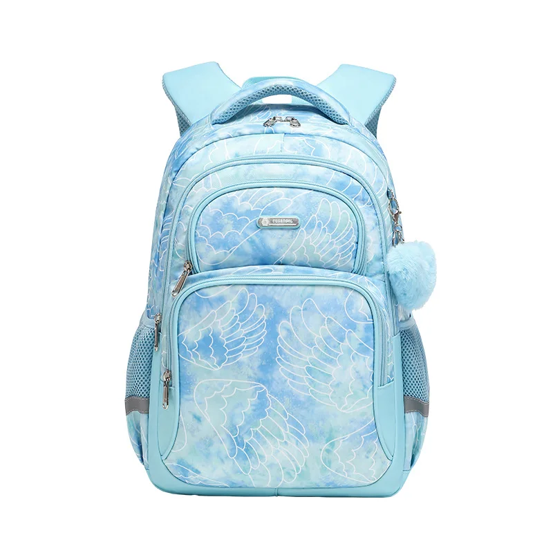 Primary-School-Backpack-Students-Schoolbag-Polyester-Waterproof-Cartoon ...