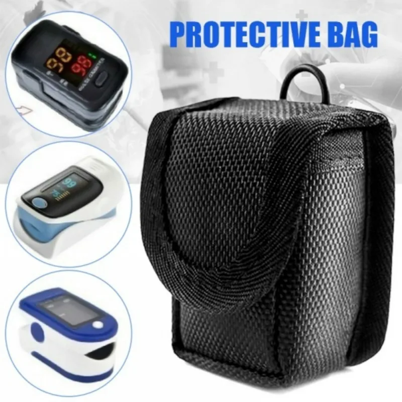 Nylon Finger Pulse Oximeter Case Portable Oxygen Sensor Carrying Bag ...
