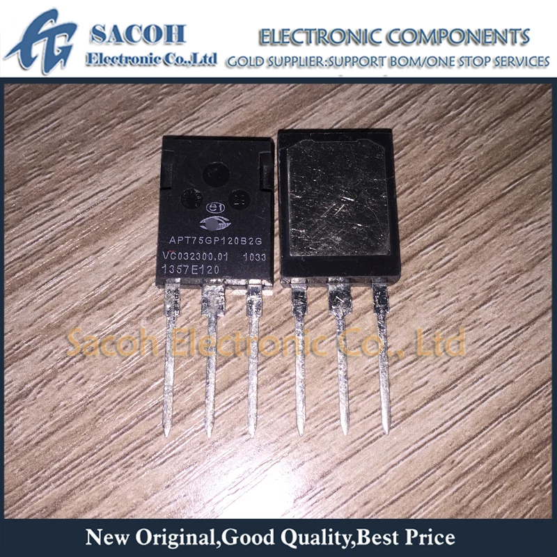 2Pcs-APT75GP120B2G-or-APT75GP120B2-or-APT75GP120-75GP120-TO-247MAX-75A ...