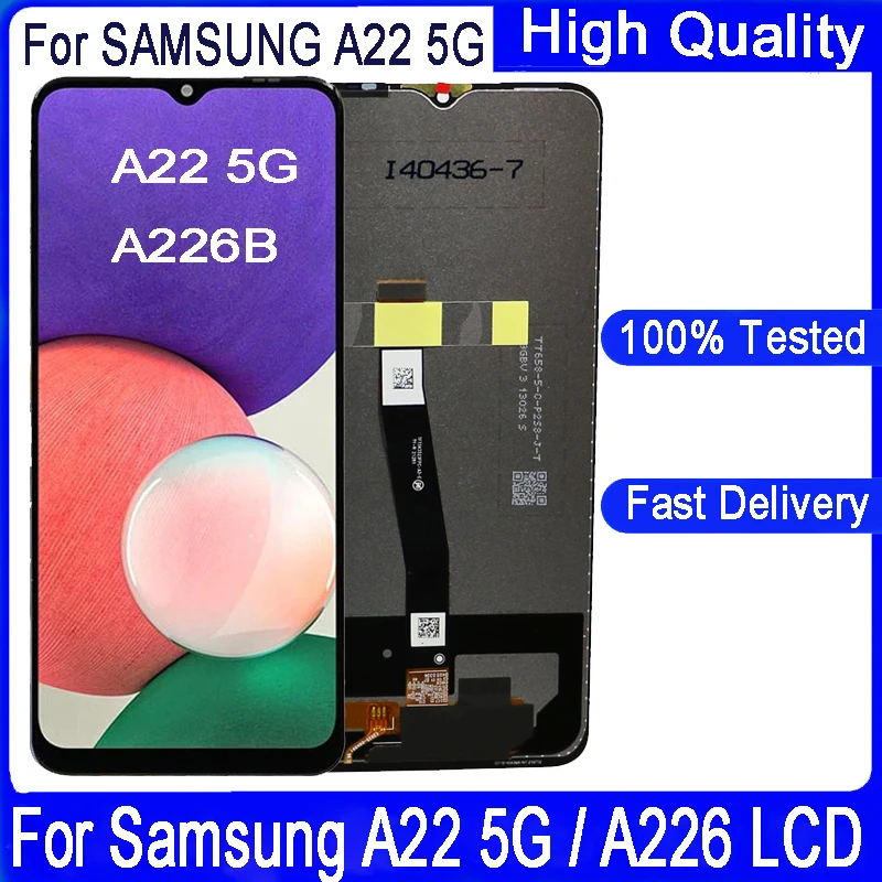 High-quality-6-6-LCD-For-Samsung-A22-5G-A226-A226B-SM-A226B-DSN-LCD ...