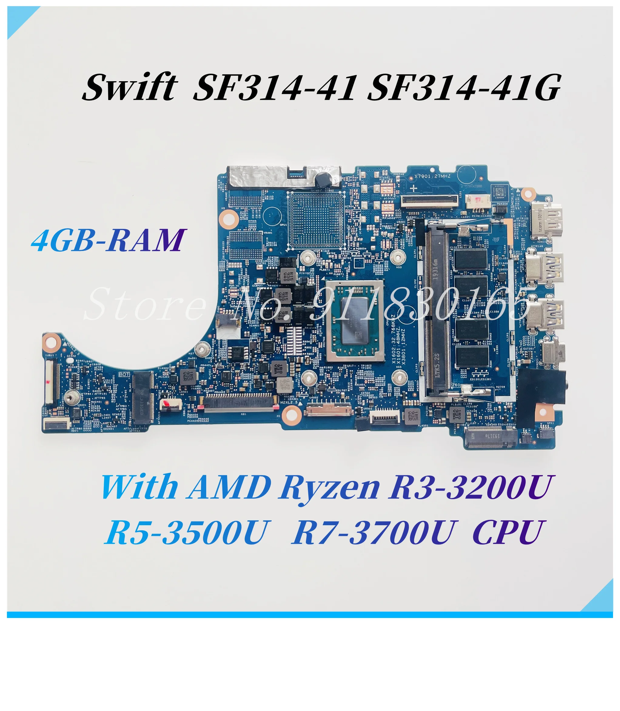 For-Acer-Swift-SF314-41-SF314-41G-Laptop-Motherboard-18848-1-448-0E723 ...