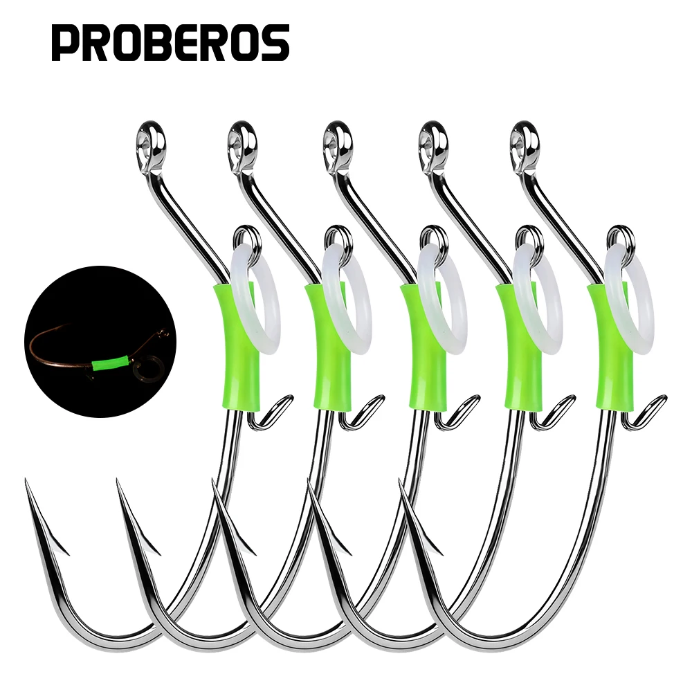 20Pcs Tied Good Strong High Strength Sea Fishing Hooks Fishing ...