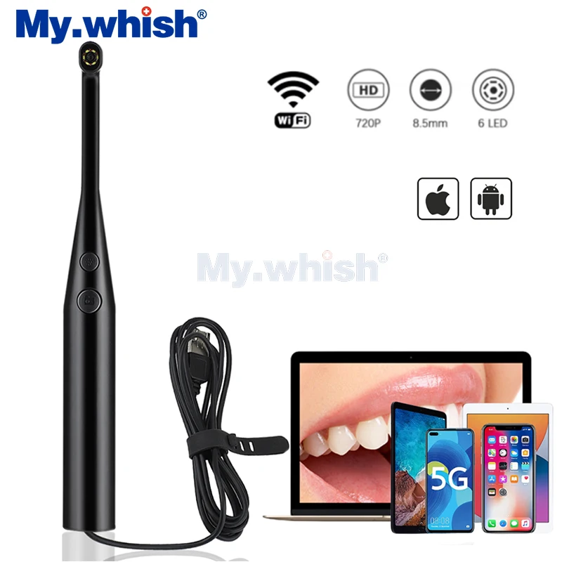 1080P-WIFI-Oral-Dental-Endoscope-Intraoral-Camera-8-LED-Light ...