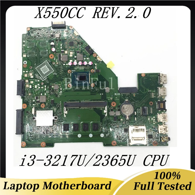 Placa principal para asus x550c x550cc x550ca y581c r510c x550cl ...