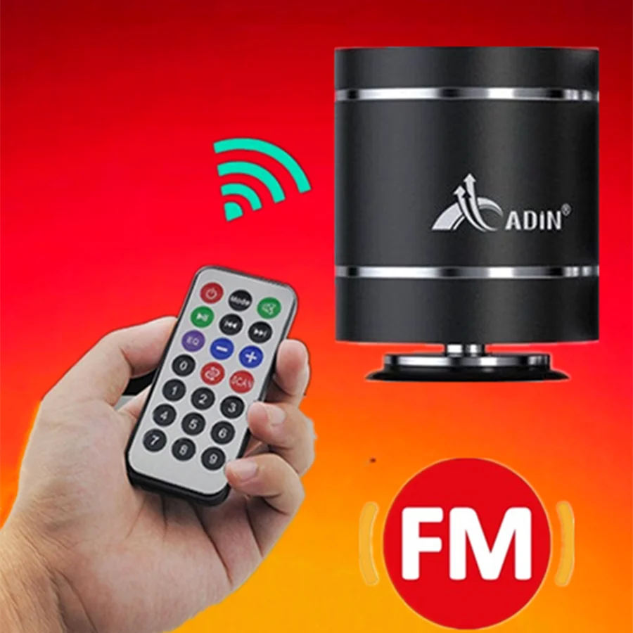 Adin-Portable-Bluetooth-Vibration-Speakers-With-Fm-Radio-Remote-Control ...