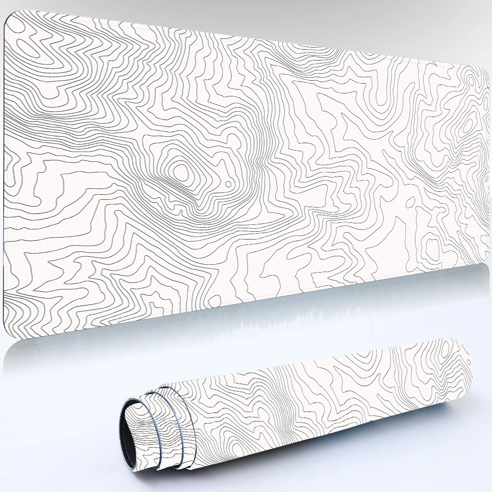 White-Mouse-Pad-Texture-Mat-Deskmat-Cute-Desk-Pad-Carpet-Office ...