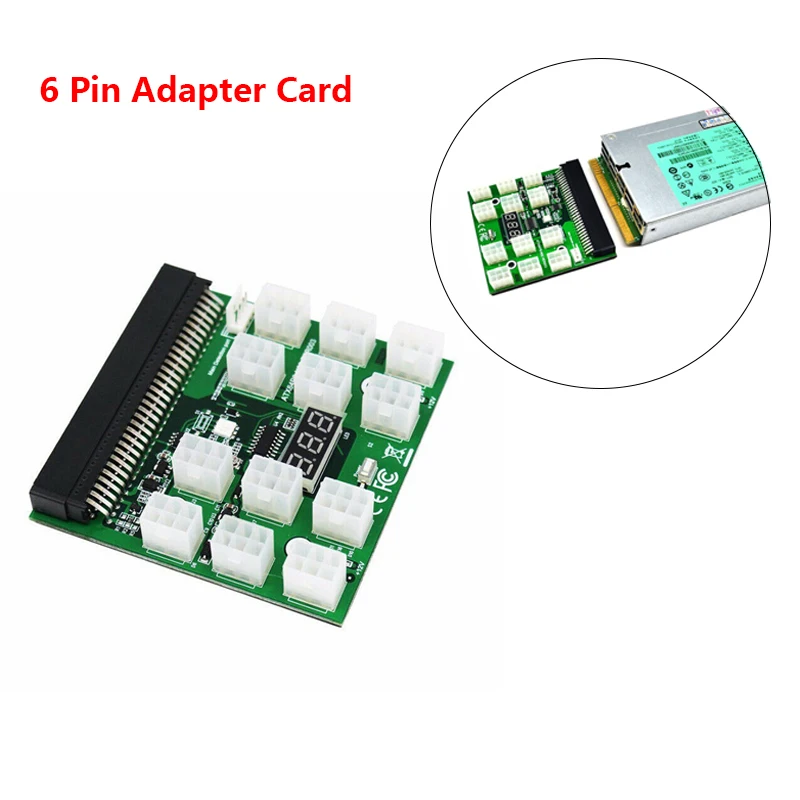 Power-Supply-Board-6pin-To-8pin-Led-Display-6pin-Connector-Psu-Gpu-12v ...