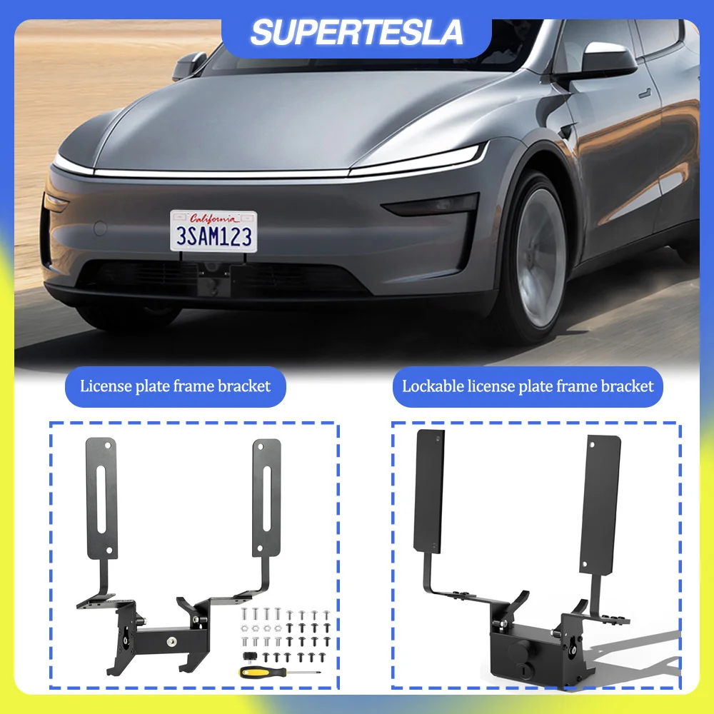 Tesla Front License Plate Model Y: The Only Holder That Actually Works ...