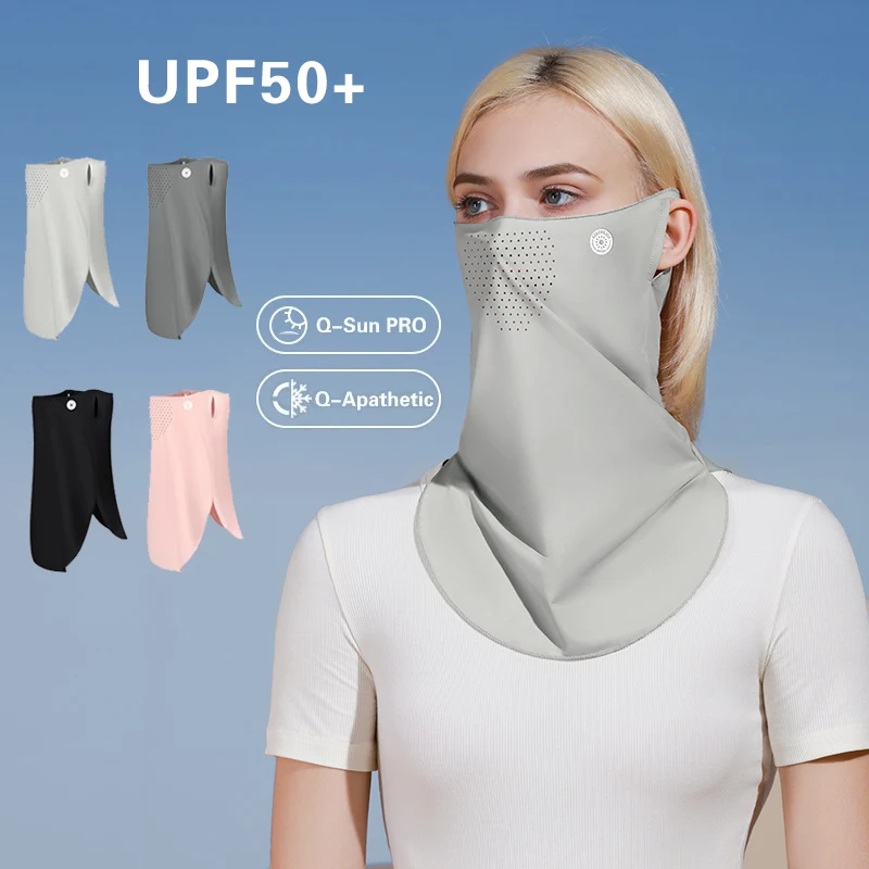 Outdoor-Sunscreen-Mask-Female-Summer-Thin-Breathable-Mask-Anti ...