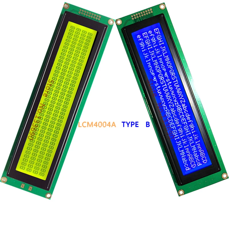 5V LCM4004A 40x4 4004 40*4 404 Character LCD Module Display Yellow ...