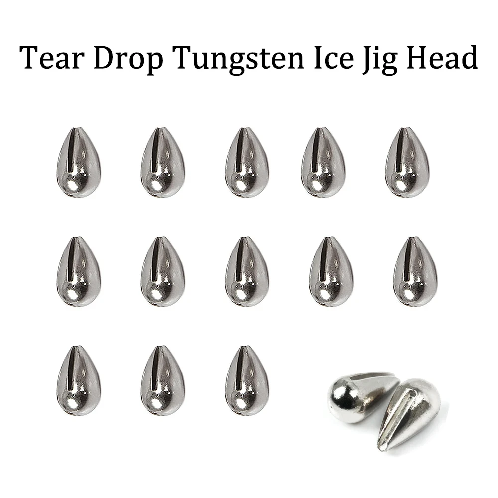 Tear-Drop-Tungsten-Ice-Jig-Head-DIY-Ice-Fishing-Jig-Ice-Fishing-Without ...