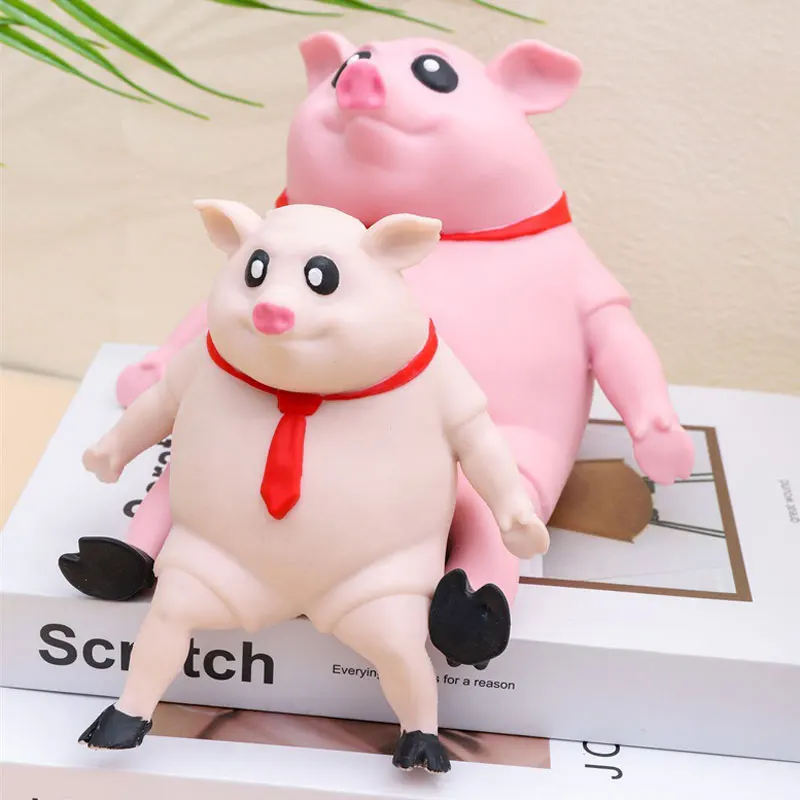 Creative Cartoon Sand Carving Cute Pig Decompression Pinch Pig Music ...