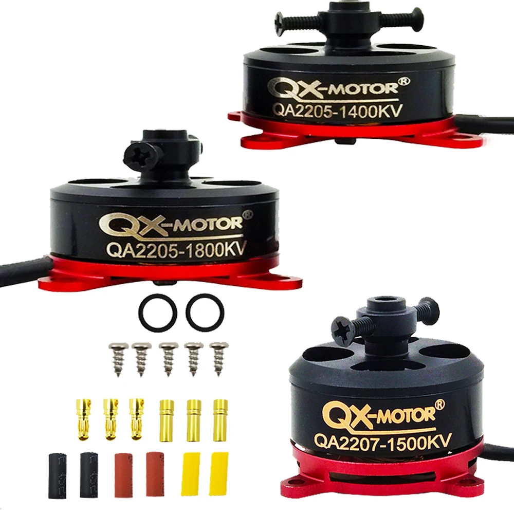 QX-MOTOR-Brushless-Motor-QA2207-1500KV-QA2205-1400KV-1800KV-w-20A-ESC ...
