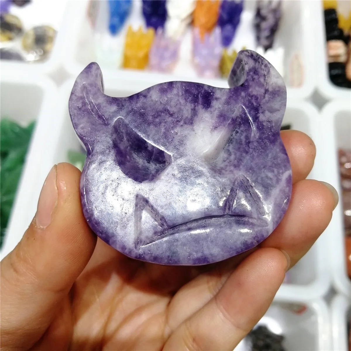 Rocks & Geodes Home Décor Quartz crystal Ghost,Crystal Carved,Reiki ...