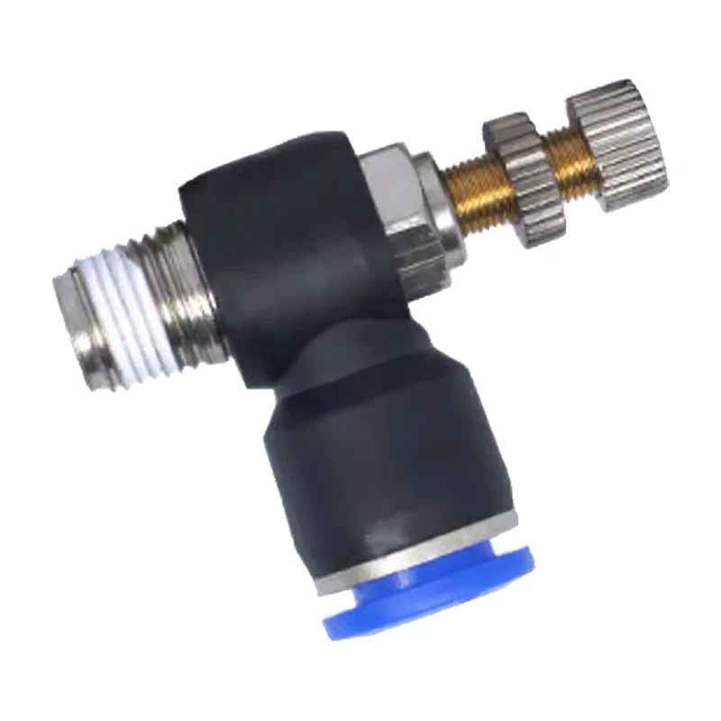 6pcs-SL-Pneumatic-Fittings-1-8-1-4-3-8-Cylinder-Throttle-Speed ...