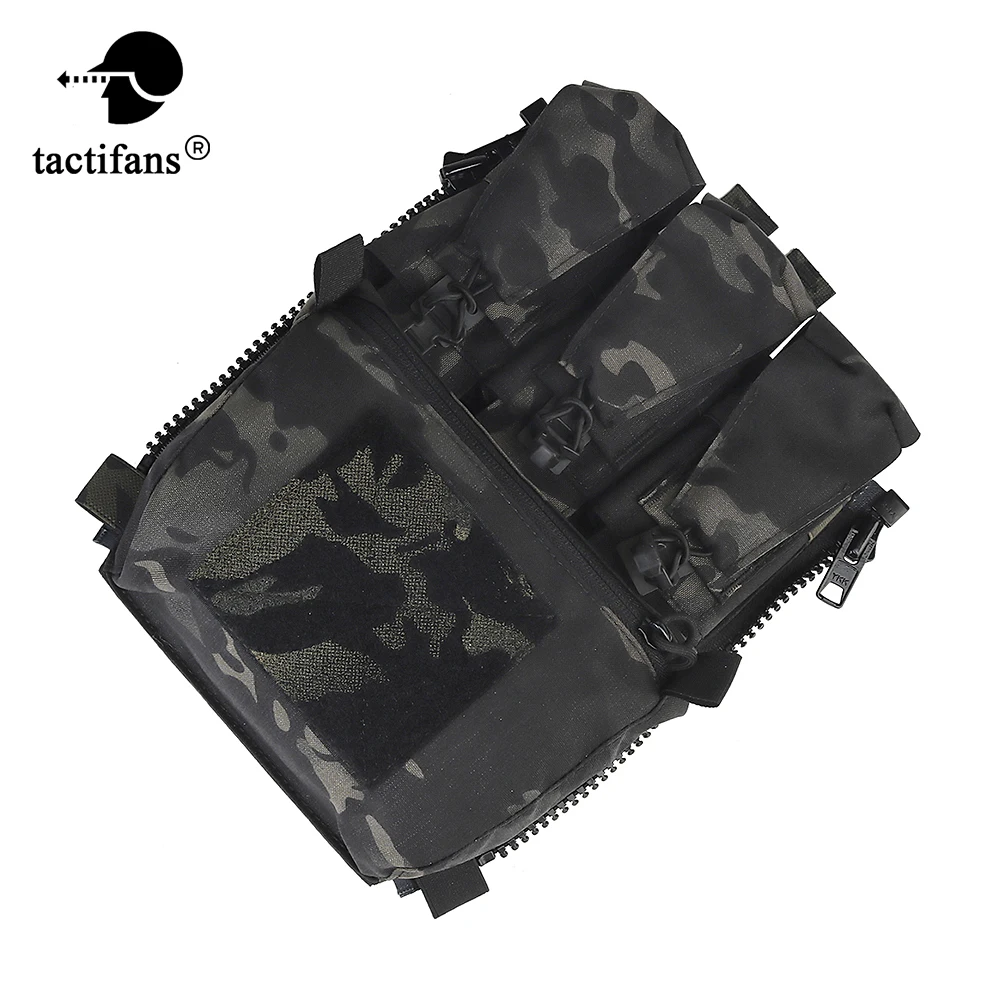 Tactical-Back-Panel-Banger-Pouch-Zip-on-Multi-fit-GP-Pocket-Retention ...