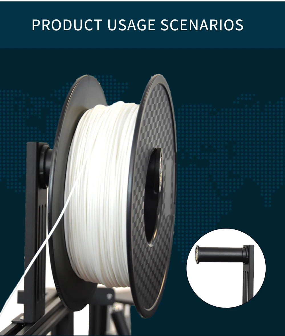 Support de bobine de Filament d'imprimante 3D,support de mise à niveau ...