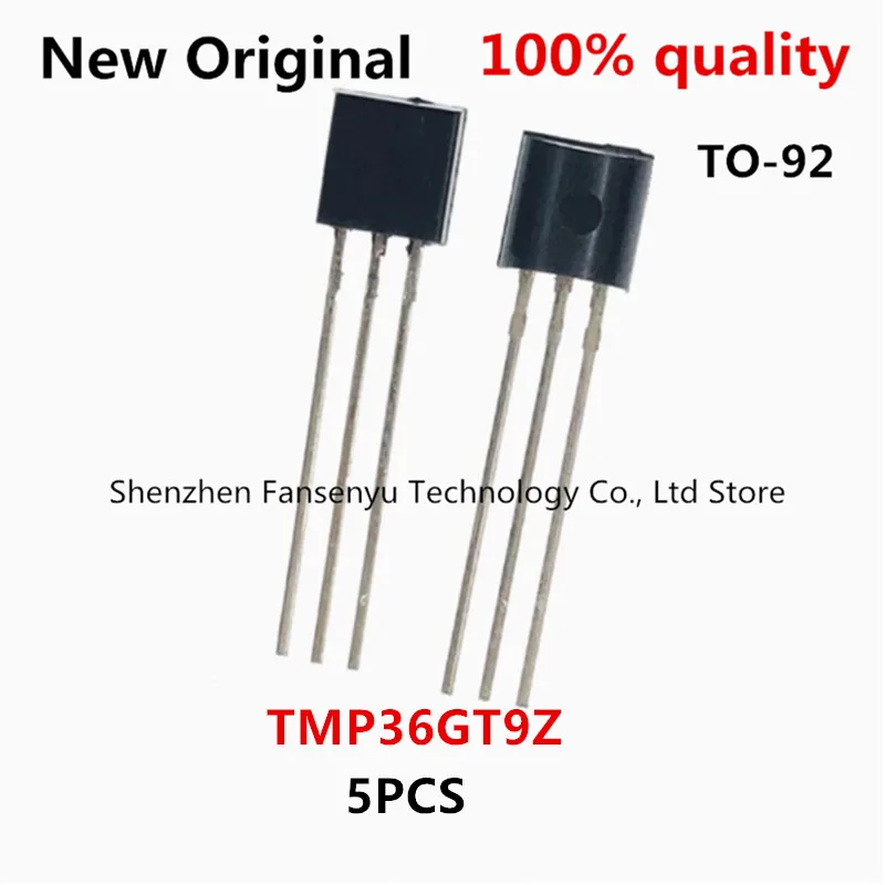 (5piece)100% New TMP36GT9Z TO92 TMP36GZ TMP36 TO-92 temperature ...